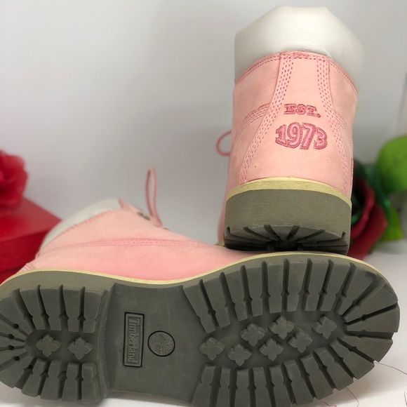 Timberland | Shoes | Timberlands Pink Junior Girls Boots Size 3 2270m ...